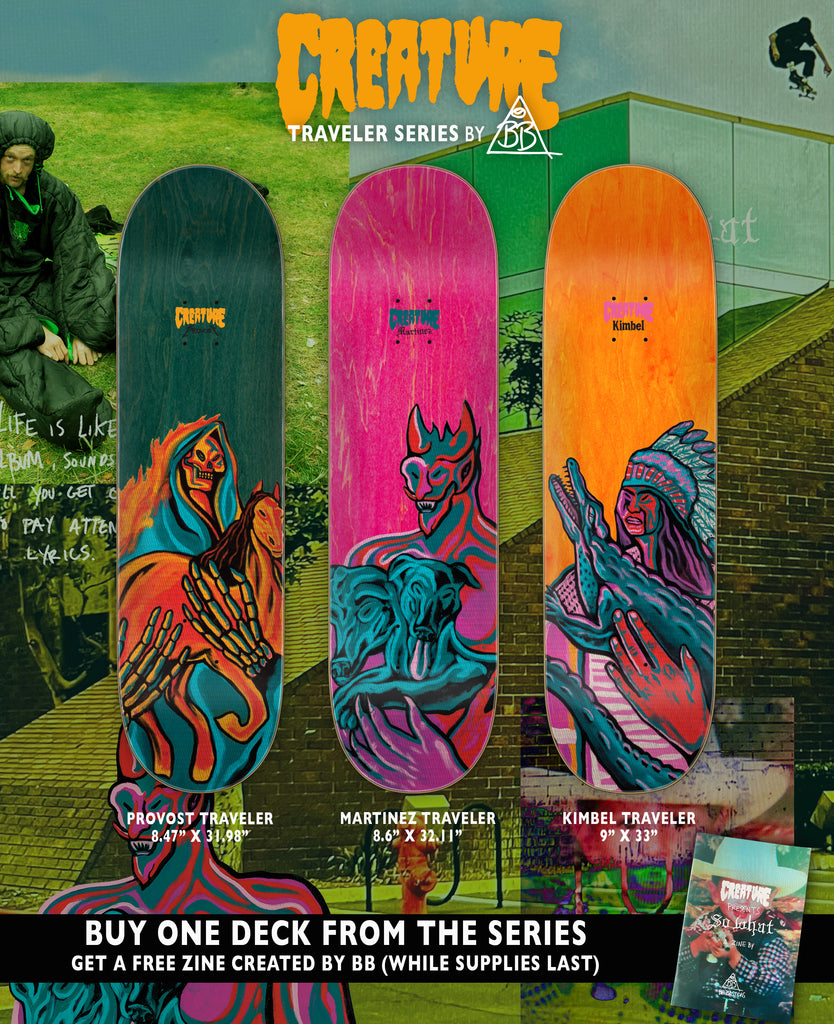 BB Bastidas x Creature - Traveler Pro Series