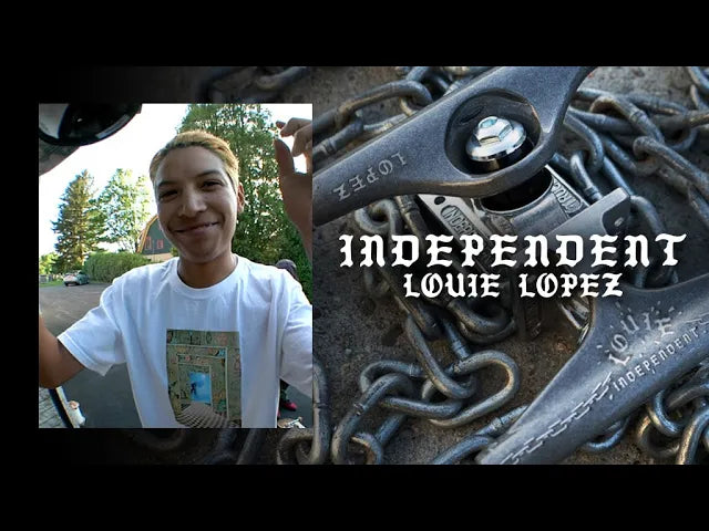 Louie Lopez | Inverted Kingpin Pro Skate Trucks | Independent
