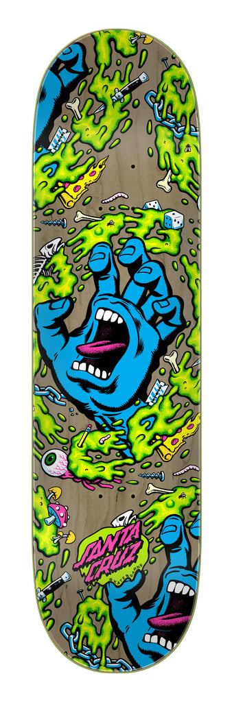 8.25in Slime Scream | Birch Wood | Santa Cruz Skate Deck