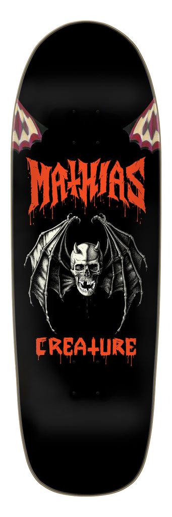 9.55in Mathias Torres Skull Bat Shaped | Pro Debut Deck | Creature ...