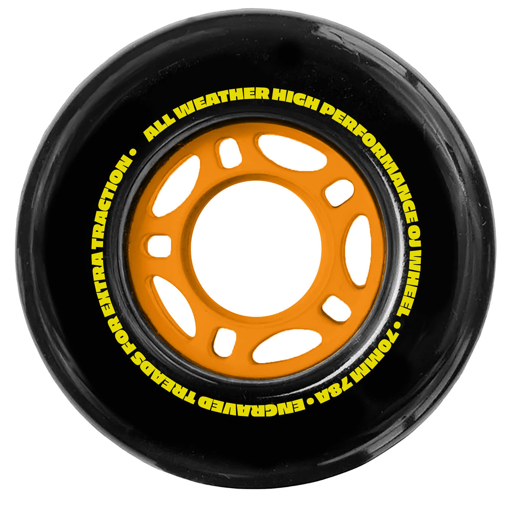 70mm/78A Dirt Tires Thunder Juice | Engraved Treads | OJ Skateboard Wheels