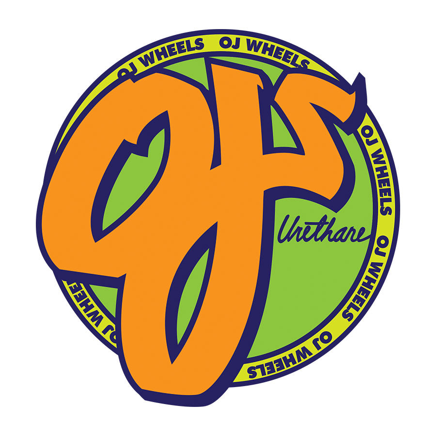 Standard Logo Large Sticker | OJ Wheels Skate Stickers