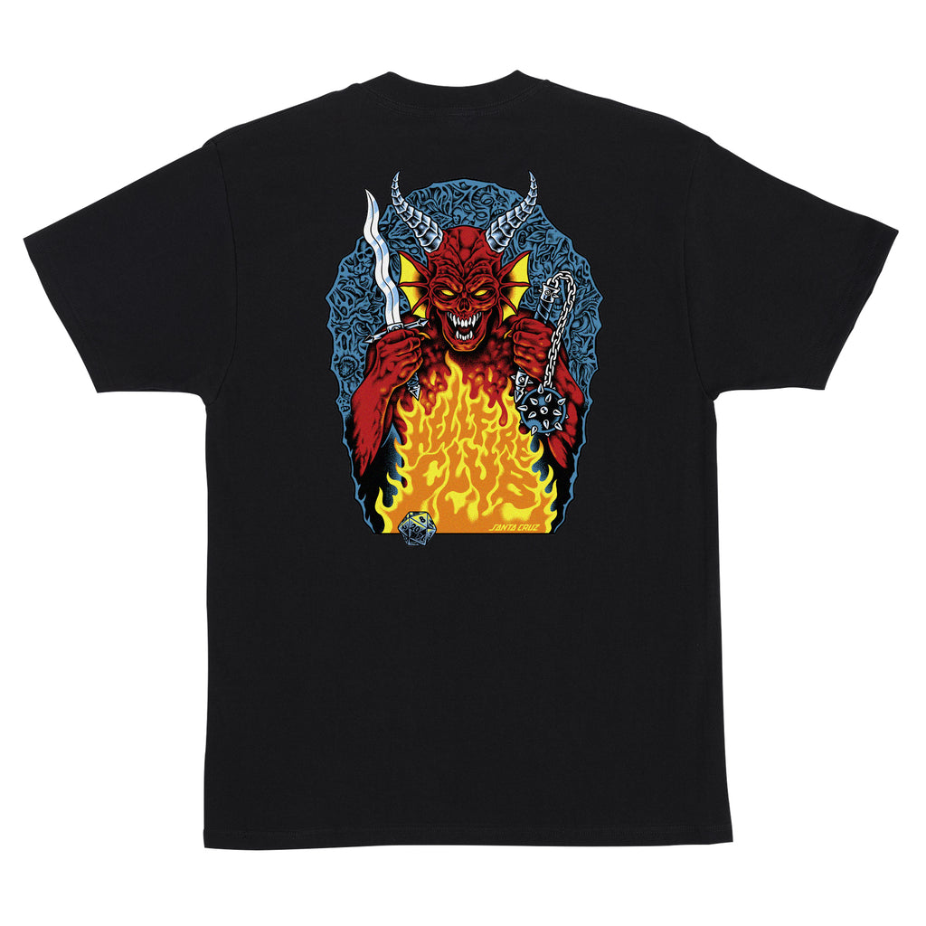 Hellfire Pit Mens T-Shirt | Stranger Things™ x Santa Cruz
