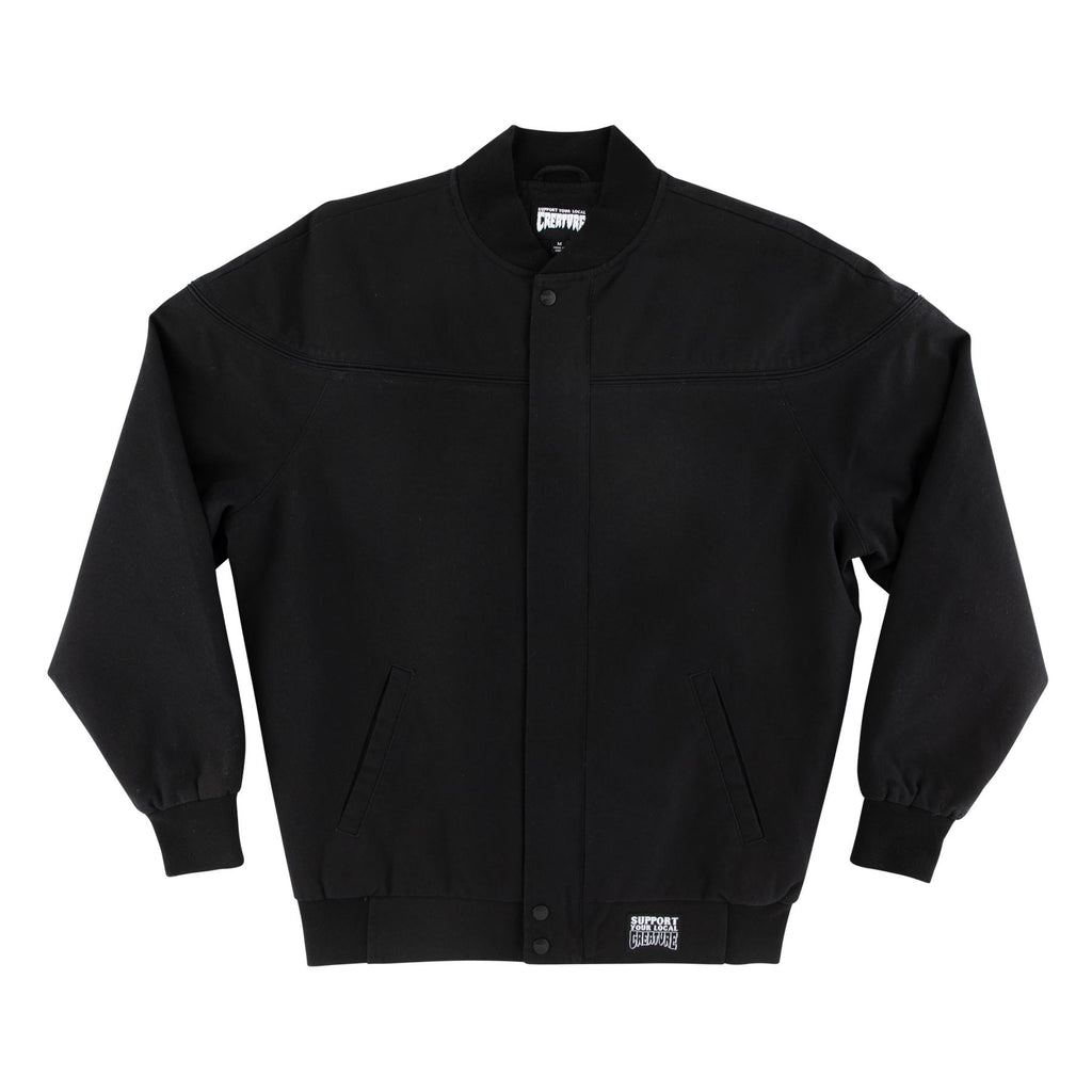 Hesher Flame Bomber Jacket | Men's Skate Clothing | Creature