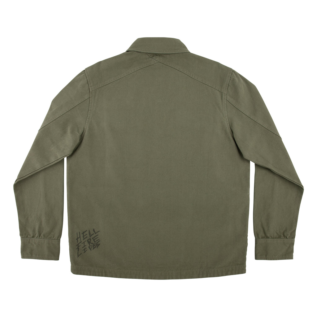 Crawl Mens Military Jacket | Stranger Things™ x Santa Cruz