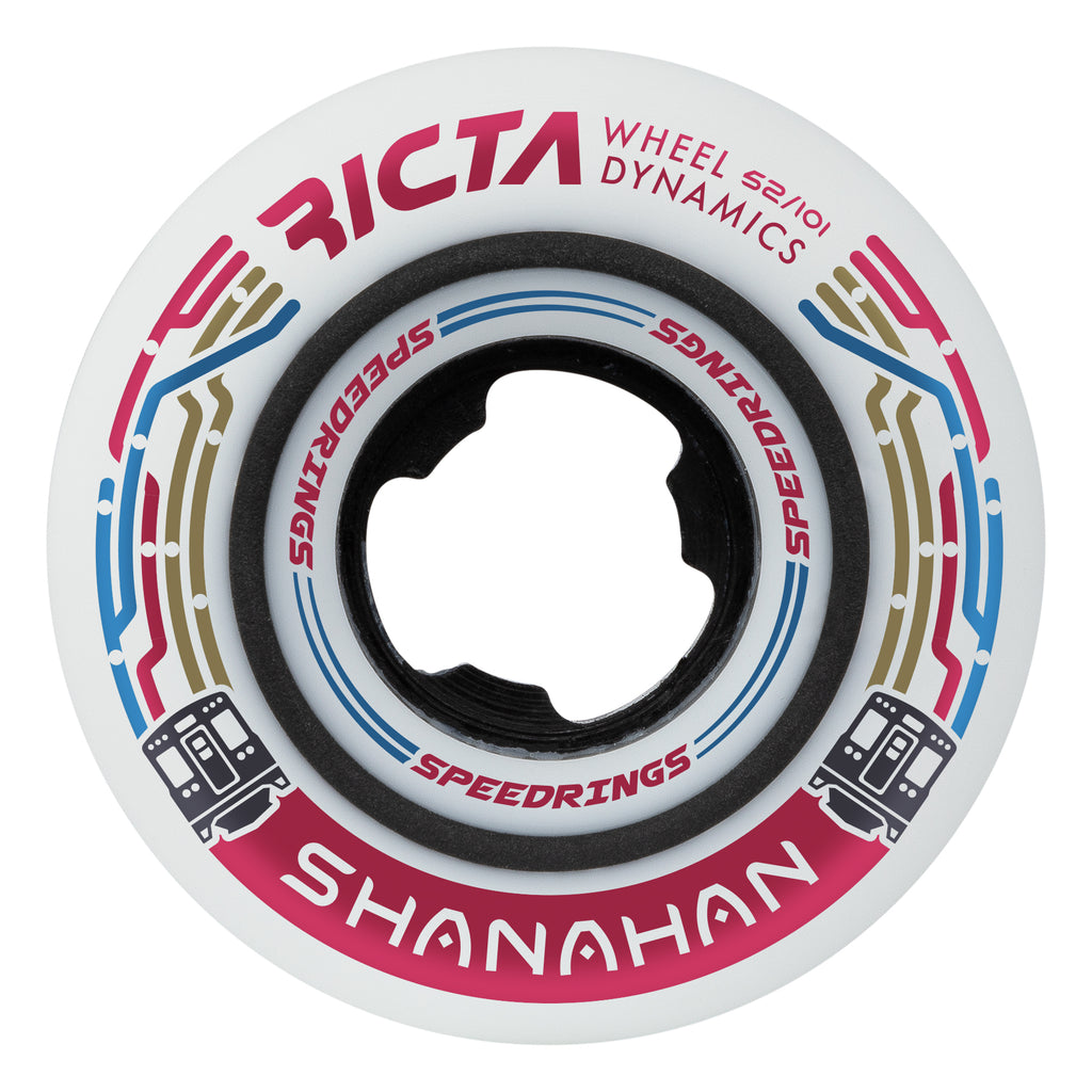 52mm/101A Shanahan Slim Speedrings | Ricta Skateboard Wheels