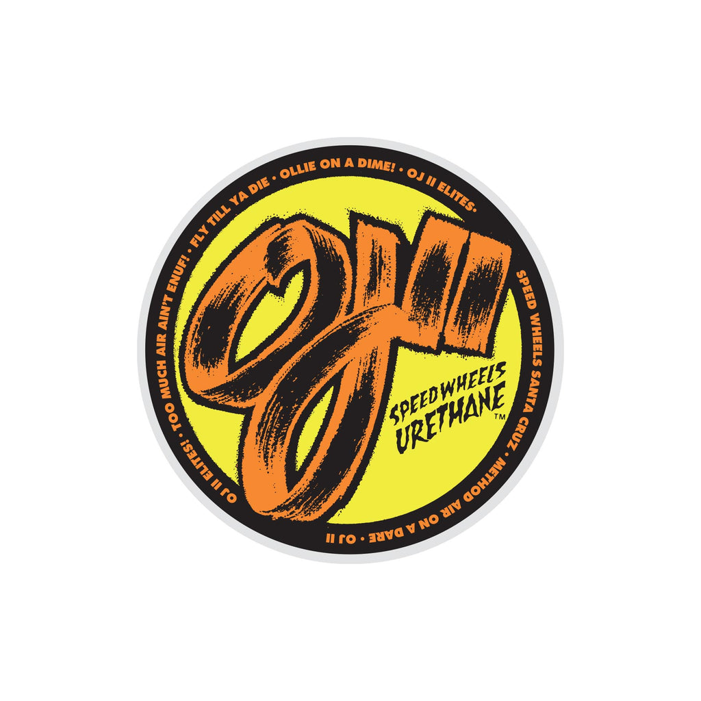 Speedwheels Elite 3.5in Pack | Skate Stickers | OJ