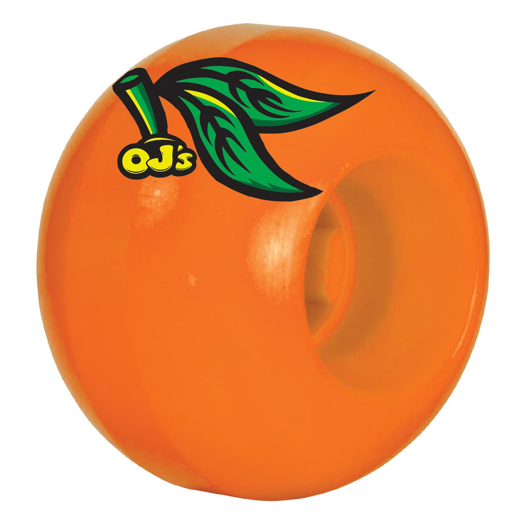 58mm - 99a Lil Doodies Orange | Slappy Round Wheels | OJ Skate Wheels