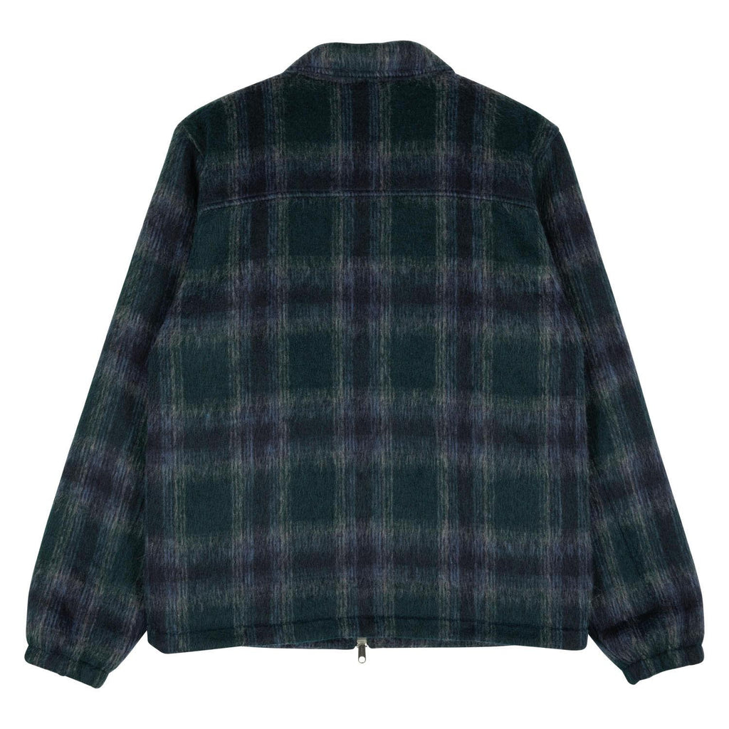 Hideout Check Pattern Mens Jacket | Brushed Wool | Santa Cruz Skateboards