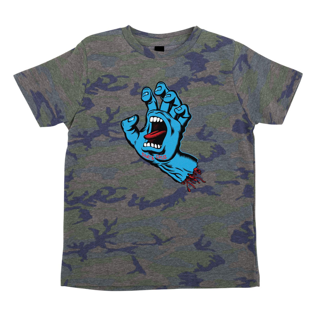 Screaming Hand Front T-Shirt | Kids Skate Apparel | Santa Cruz
